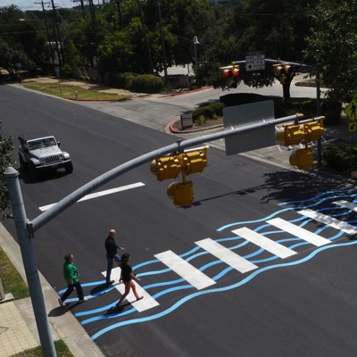 Austin Gets its First ‘Creative Crosswalk’ - Route Fifty