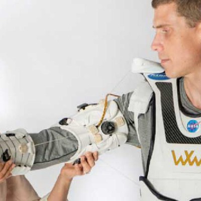 Better, faster stronger: NASA looks to improve its wearable robotic arm ...