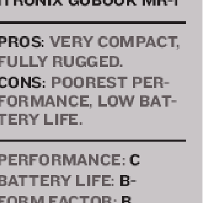 Itronix GoBook MR-1 - Route Fifty