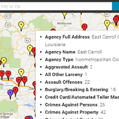 FBI's latest crime data report adds interactive map - Route Fifty